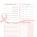 Breast Cancer Planner | Wellness, Medical & Appointment Organizer ...