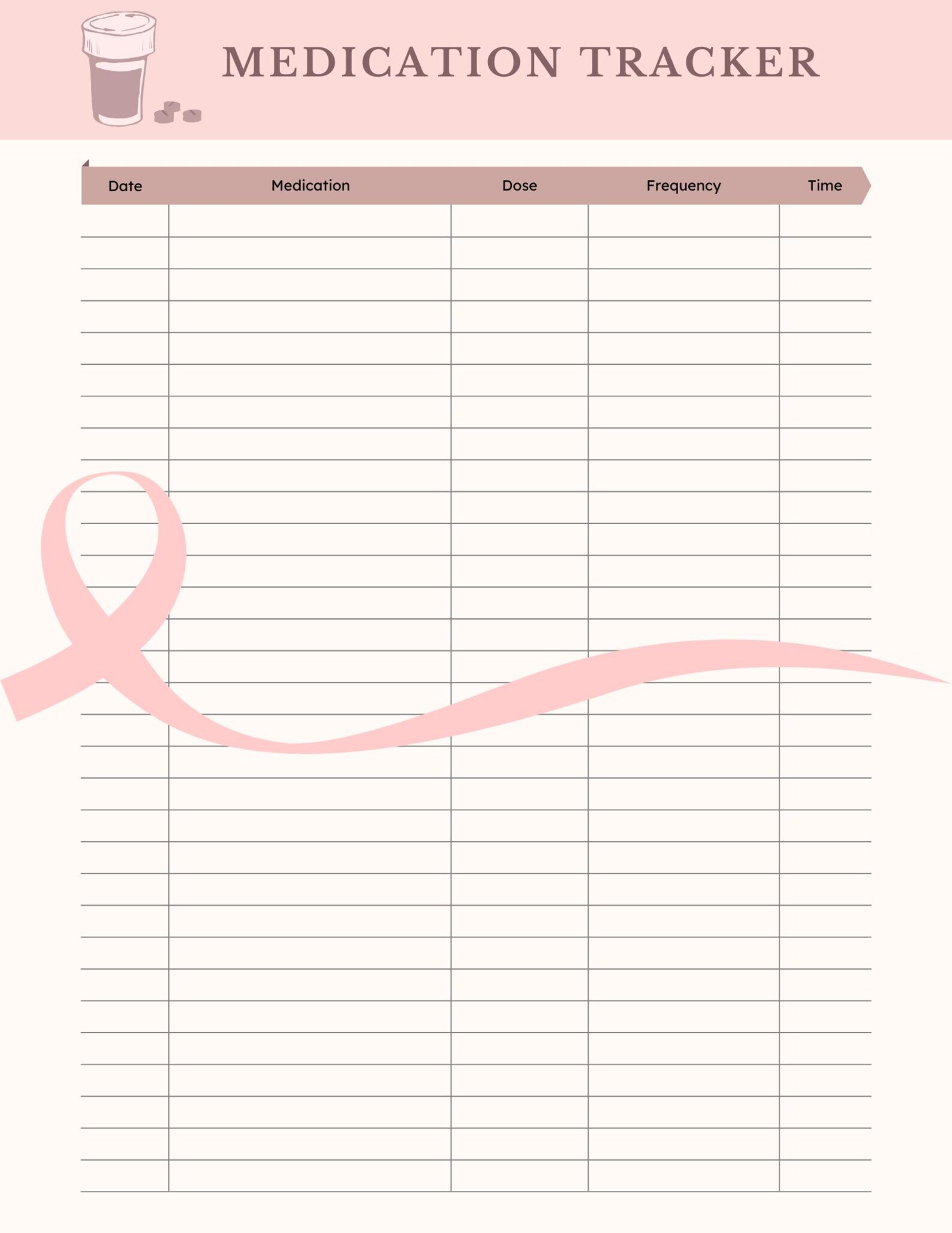 Breast Cancer Planner | Wellness, Medical & Appointment Organizer ...