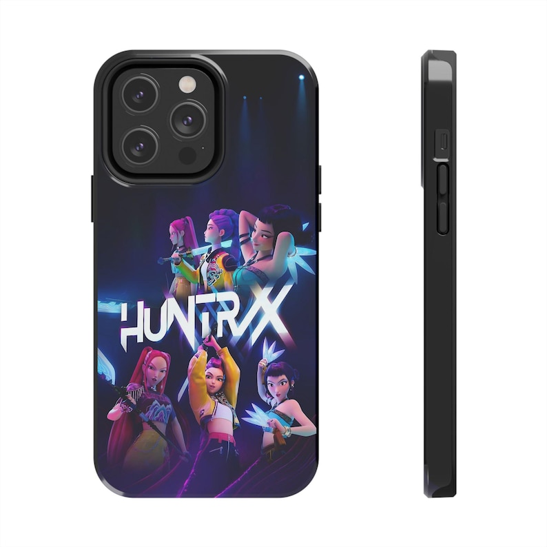 Kpop Demon Hunter Huntrix Case for iPhone 13 to 17, Tough Shockproof ...