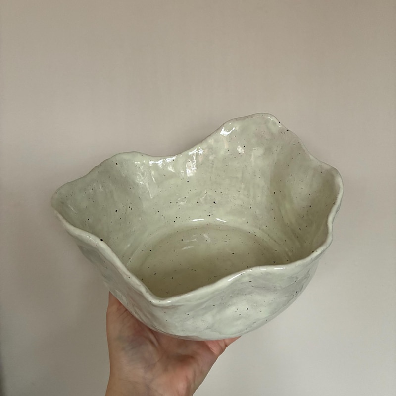 Rustic Blue Fruit Bowl - Etsy UK