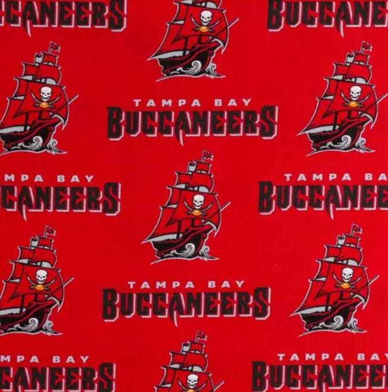 Tampa Bay Buccaneers Bandana - Etsy