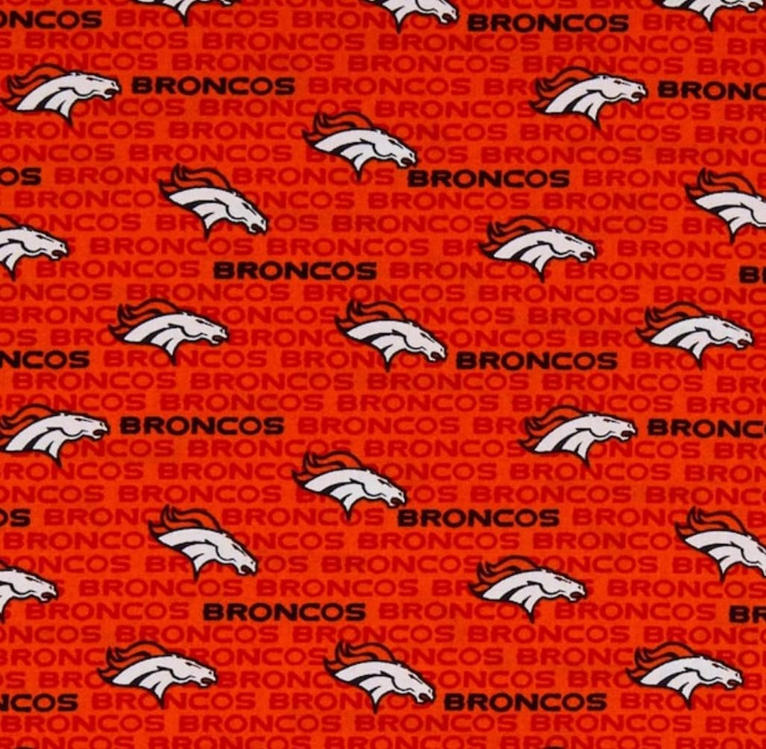 Denver Broncos Bandana - Etsy