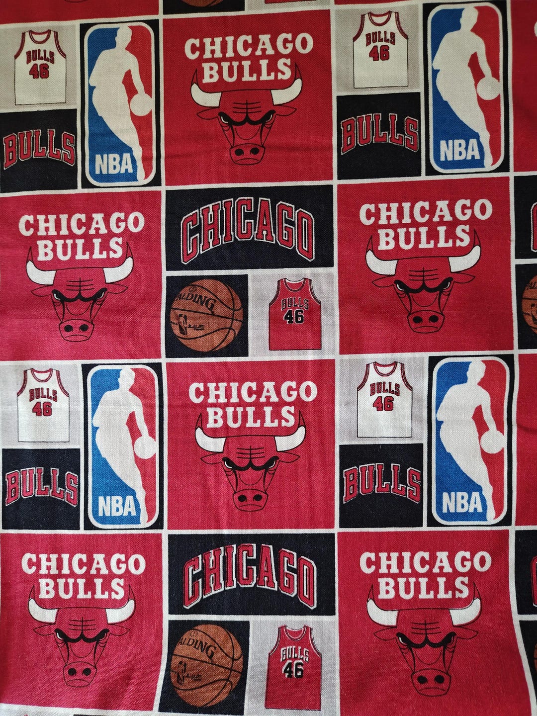 Chicago Bulls Bandana - Etsy