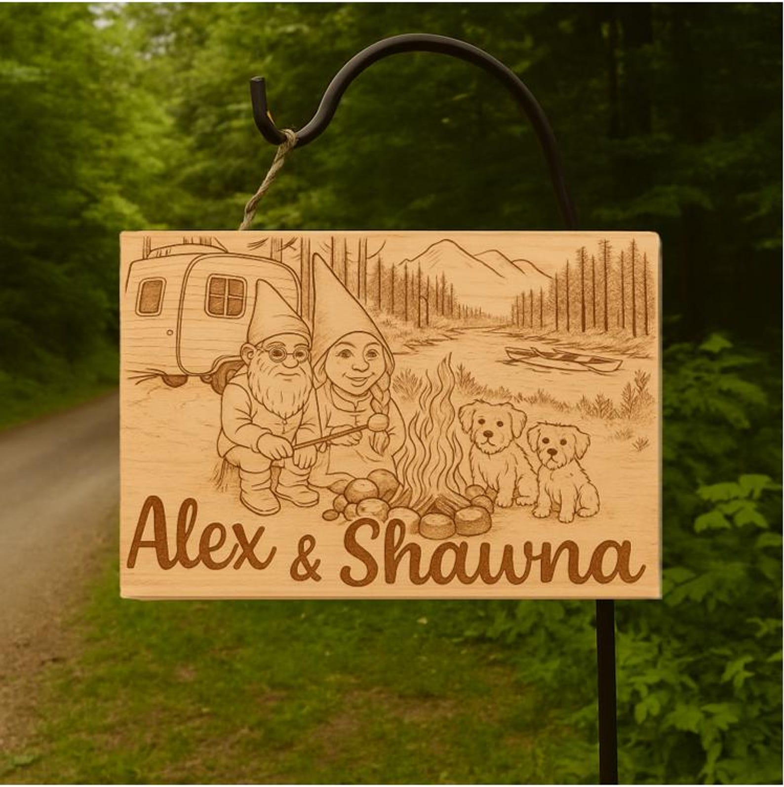Handmade Wood Burned House Sign, Custom Cottage Decor (pyrography) - Etsy