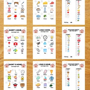 Vowel Sounds Scavenger Hunt Bundle | 16 Page Printable | Phonics ...