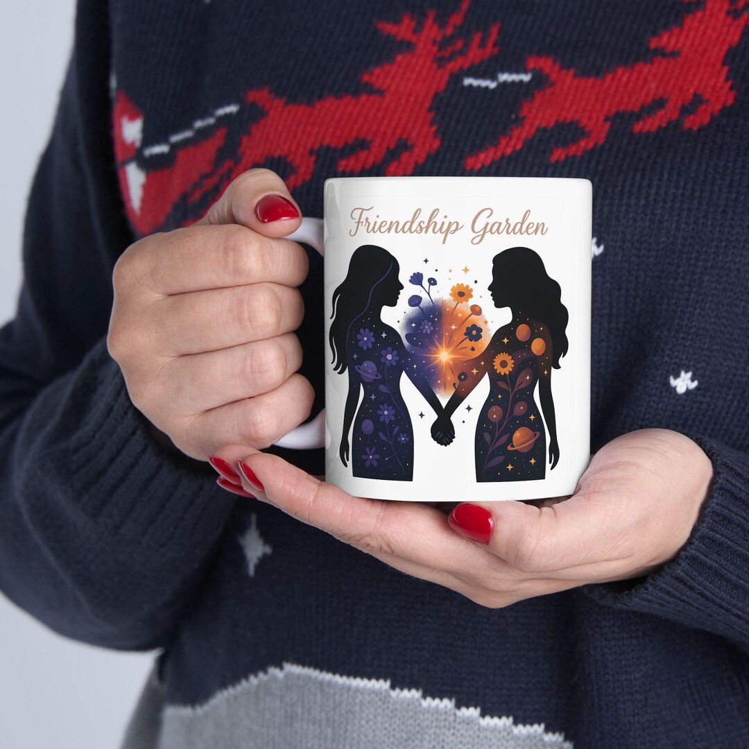 Cosmic Friendship Mug | Soul Sister Gift - Etsy
