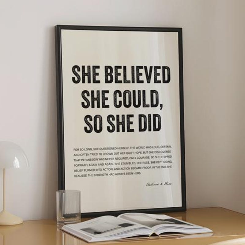 Girl Boss Poster No Frame - Etsy