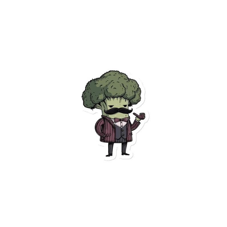 Mafia Broccoli Magnet: Funny Gangster Veggie Fridge Decor - Etsy