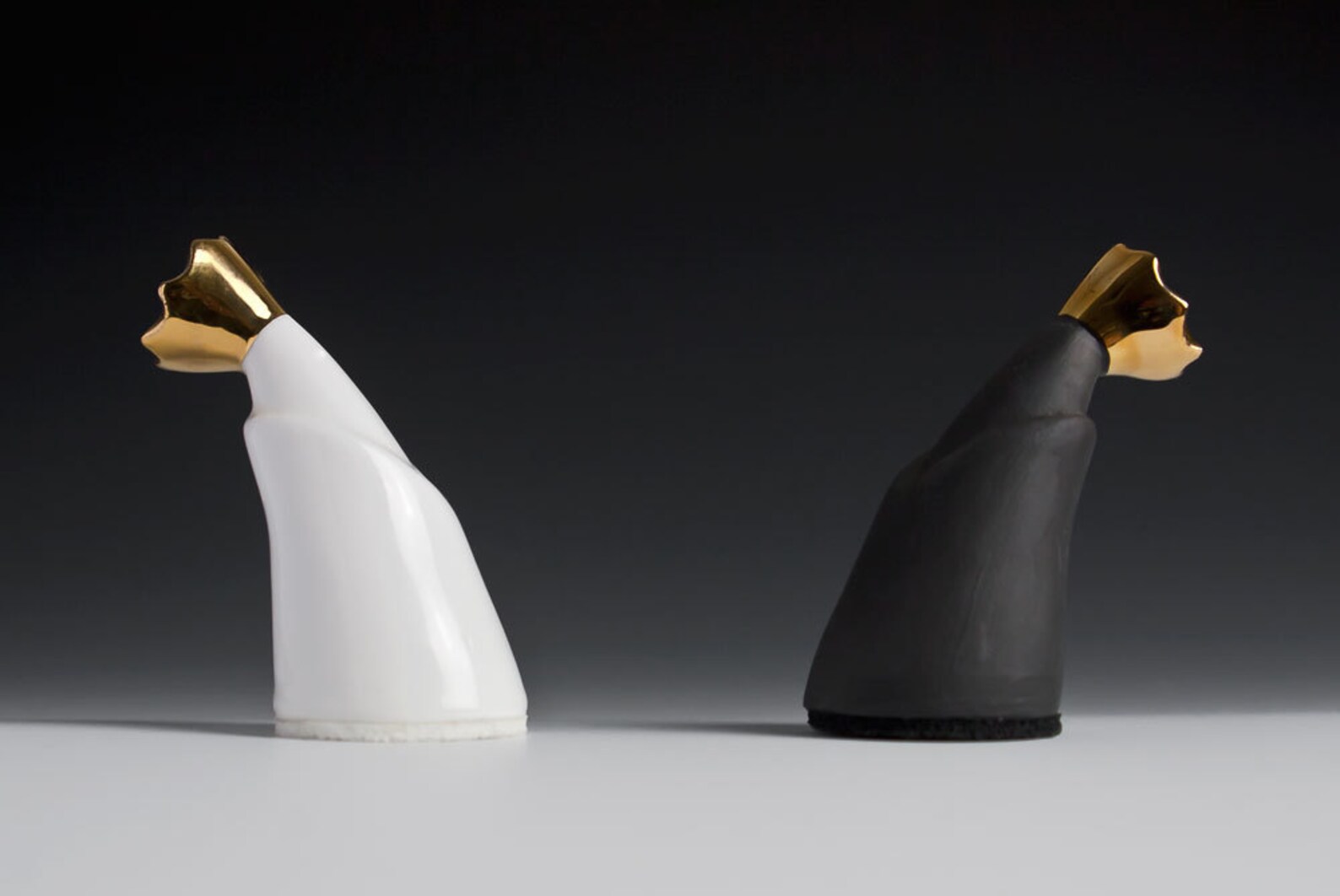 Contemporary Chess Set, Handmade Porcelain Chess, Ceramic Chess Set ...