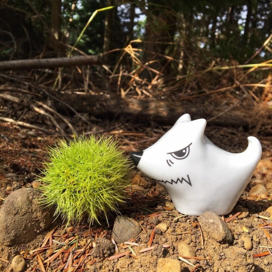 Funny Dog Sculpture, Ceramic Monster, Cute Doggie Monster - Etsy