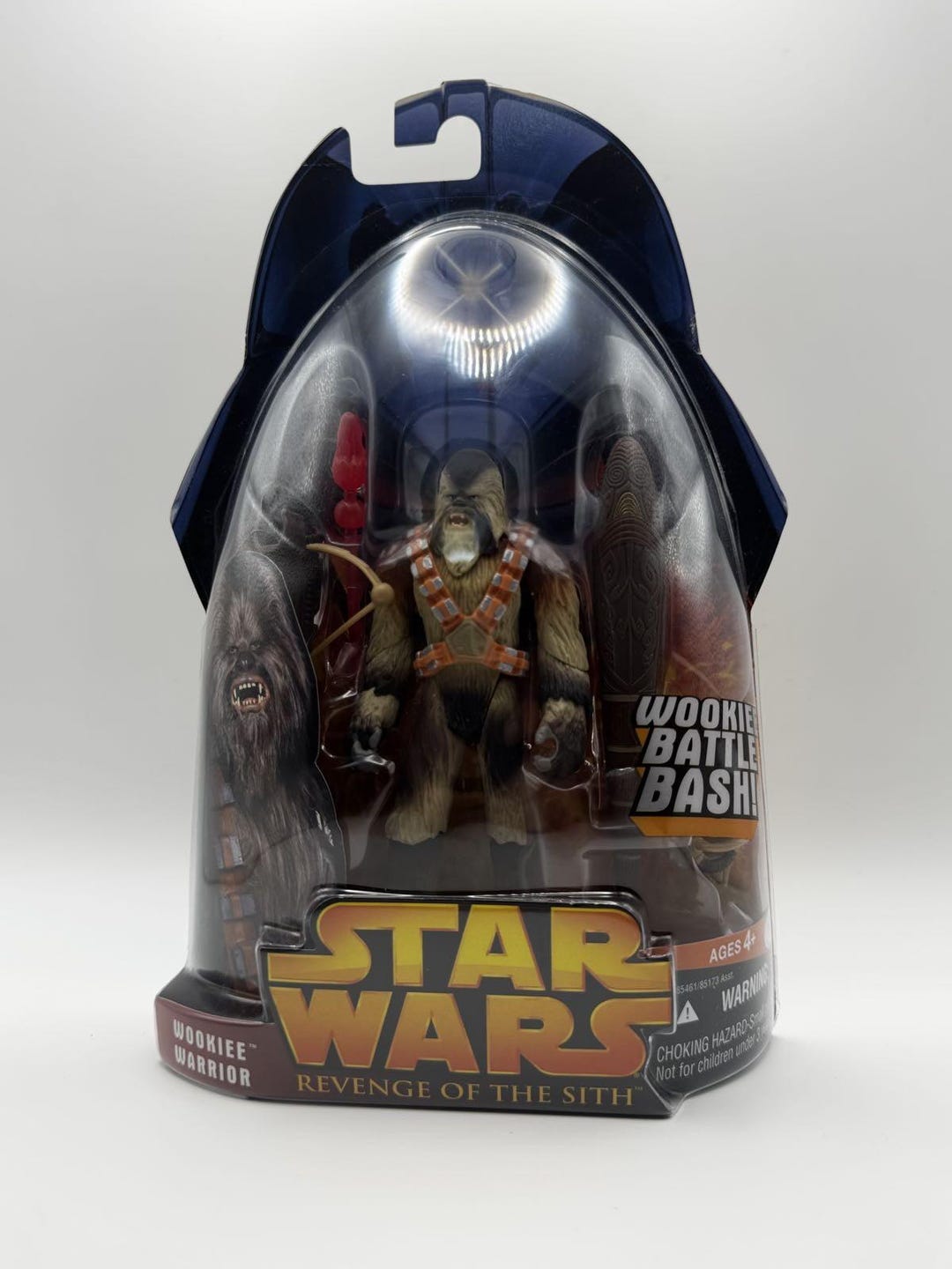 Star Wars ROTS Wookiee Warrior #43 Battle Bash Hasbro 2005 Action ...