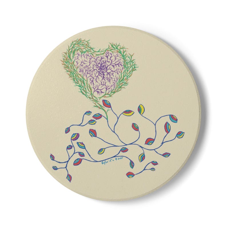Hand Drawn Spirit Art | Noya Rao Eyes Altar Plate | Spiritual Decor - Etsy