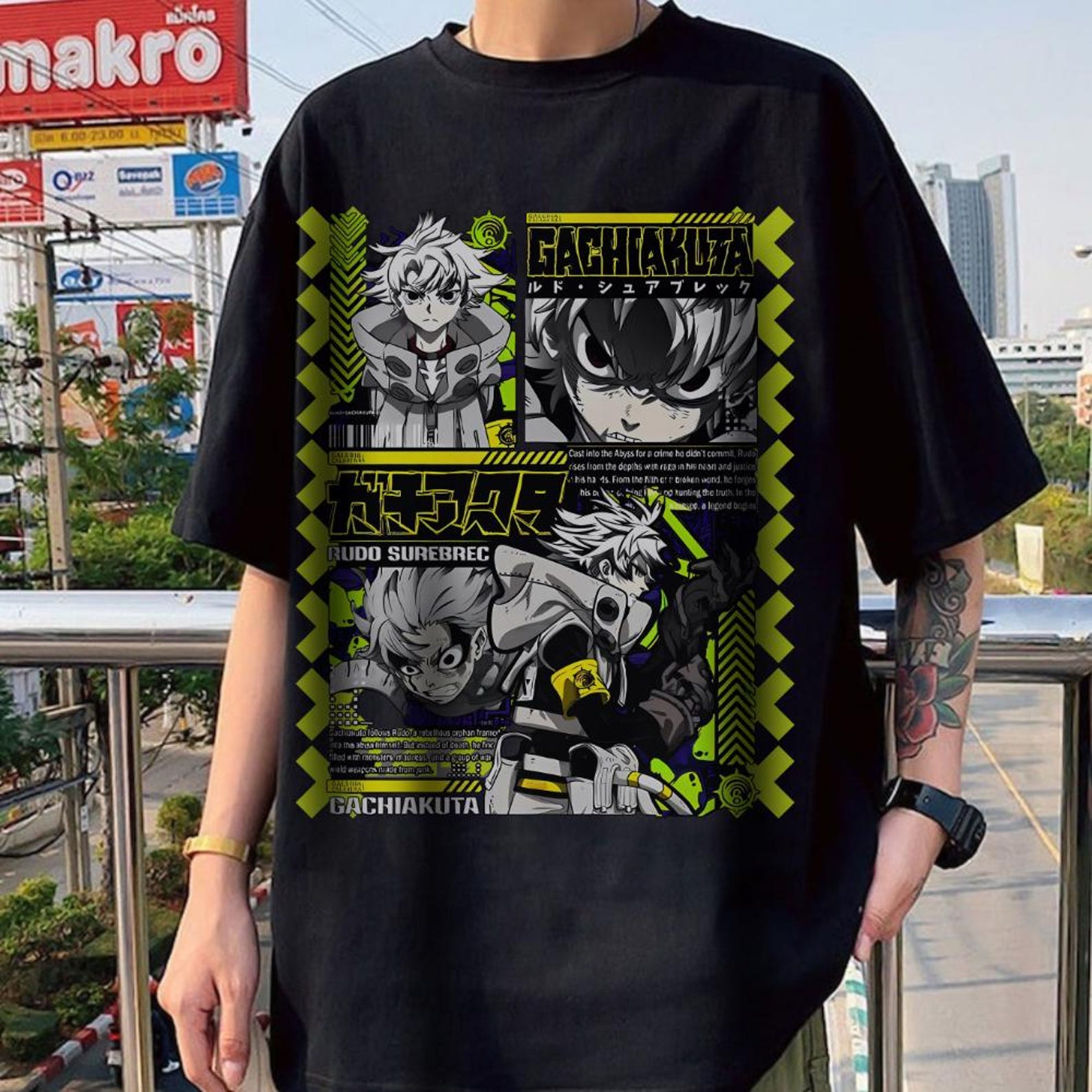 Anime T-shirt, Anime Graphic Tee, Anime Merch, Gift for Him, Anime ...
