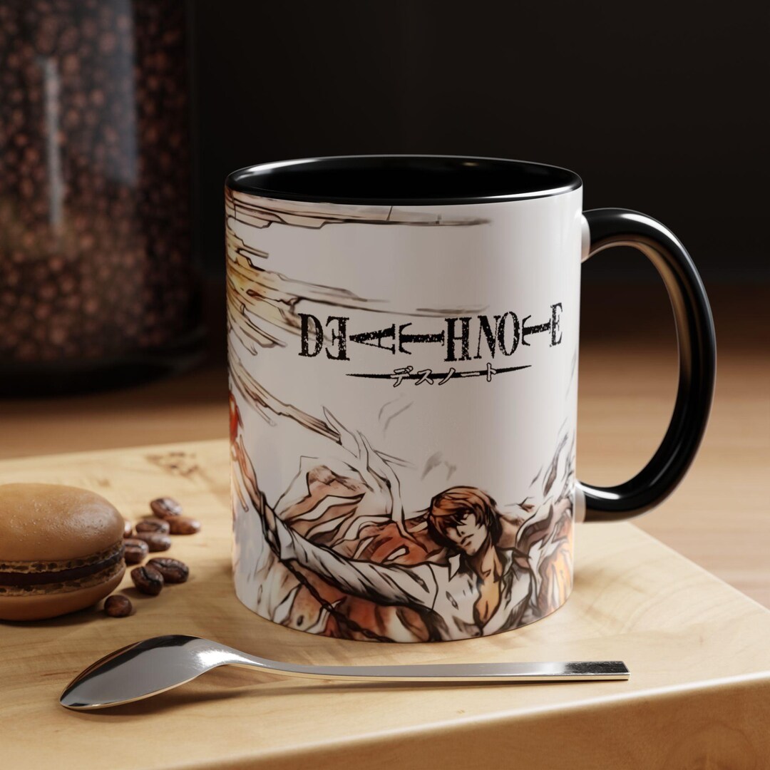 Note Anime Mug, Anime Ceramic Mug, Manga Anime Mug, Fanart Anime Mug ...