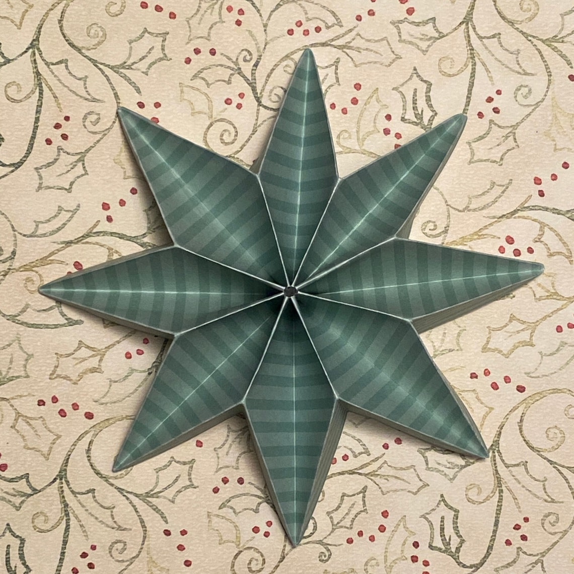 3-D Paper Star Tutorial, Downloadable PDF Instructions, DIY Make Your ...