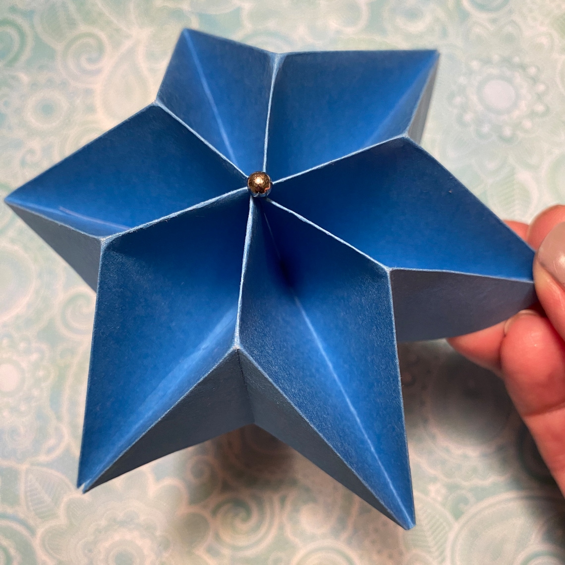 3-D Paper Star Tutorial, Downloadable PDF Instructions, DIY Make Your ...