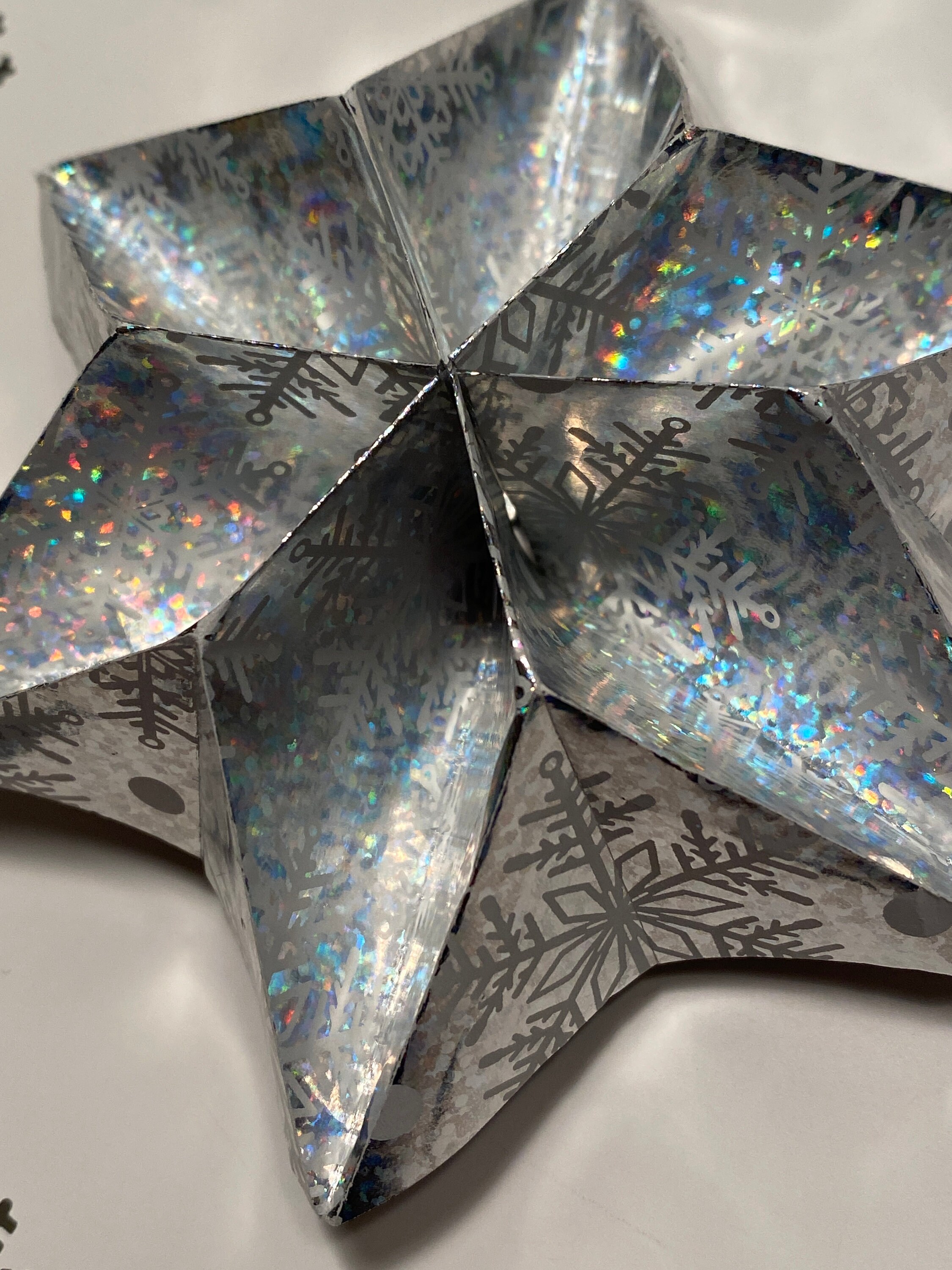3-D Paper Star Tutorial, Downloadable PDF Instructions, DIY Make Your ...