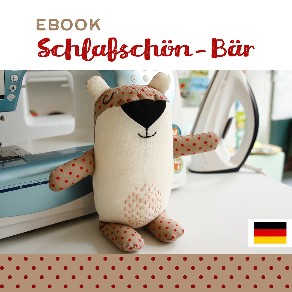 GERMAN Bear Plushie Tutorial, DIY, Instructions, Sewing Pattern - Etsy