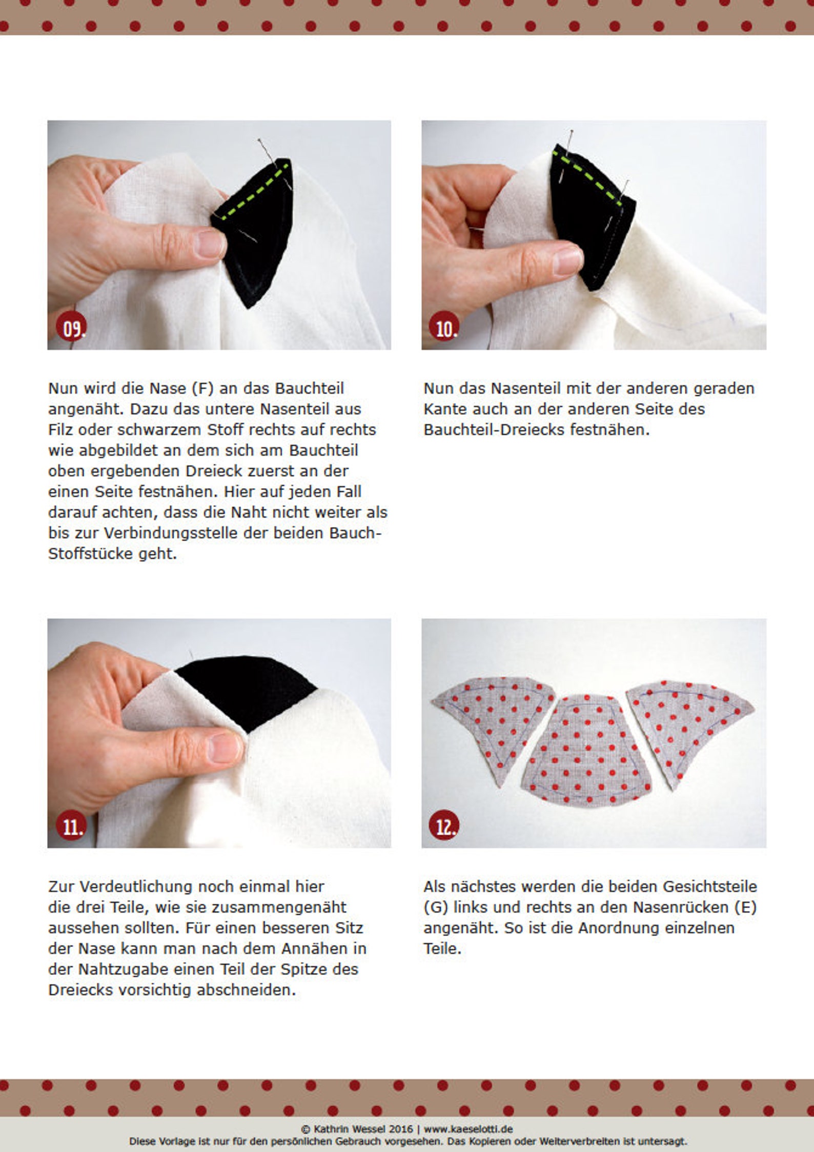 Bear Plushie Tutorial, DIY, Instructions, Sewing Pattern, Sewing ...