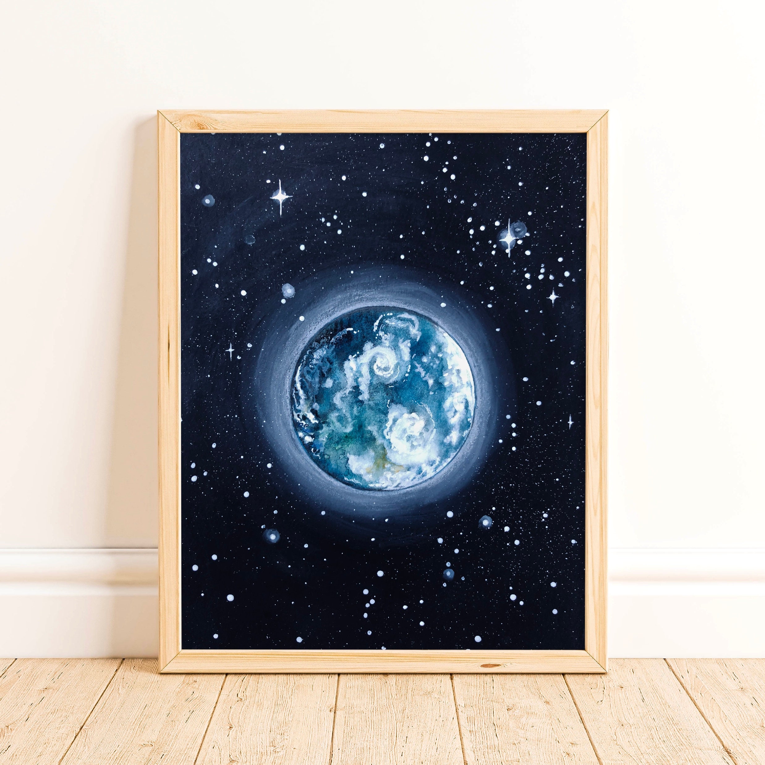 Printable Digital Planet Posters and Flashcards - Etsy
