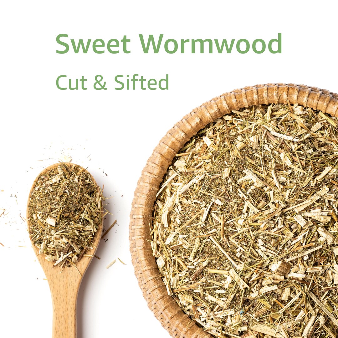 Sweet Wormwood (artemisia Annua) – Dried Cut & Sifted Herb, Loose ...