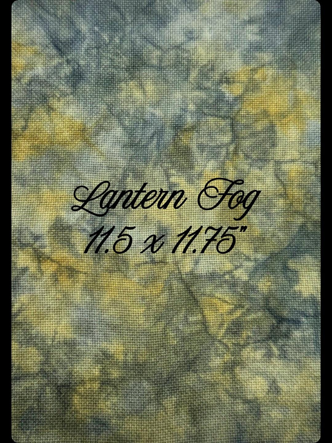 Lantern Fog (14 Count Aida) Cross Stitch Fabric - Etsy