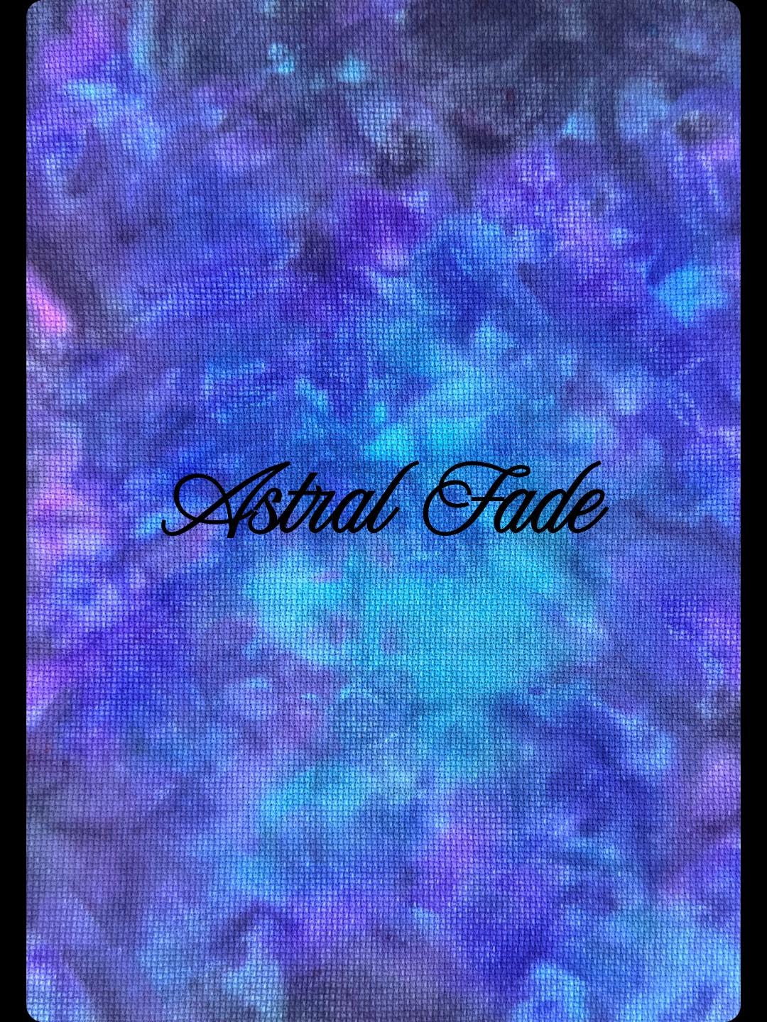 Astral Fade Aida Cloth: 14 Count Cross Stitch Fabric - Etsy