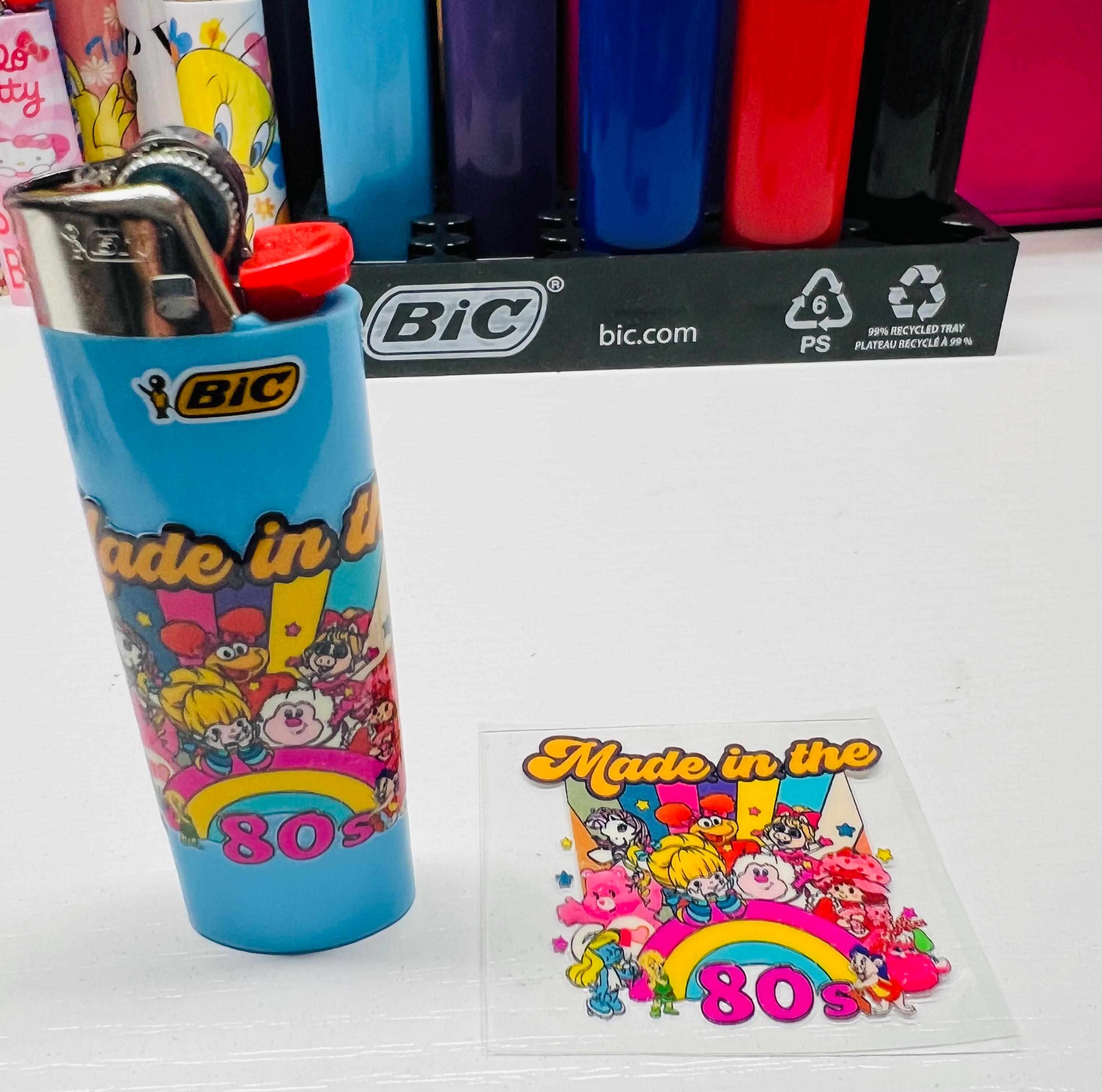 80s Nostalgic Bic Lighters! - Etsy