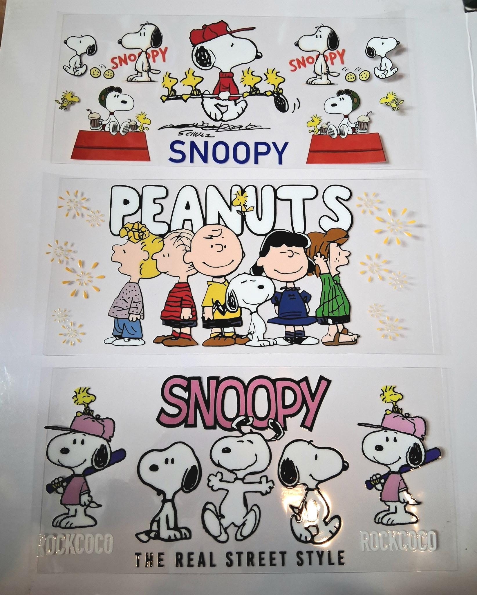 Snoopy 16 Oz Uv Dtf Wraps! - Etsy