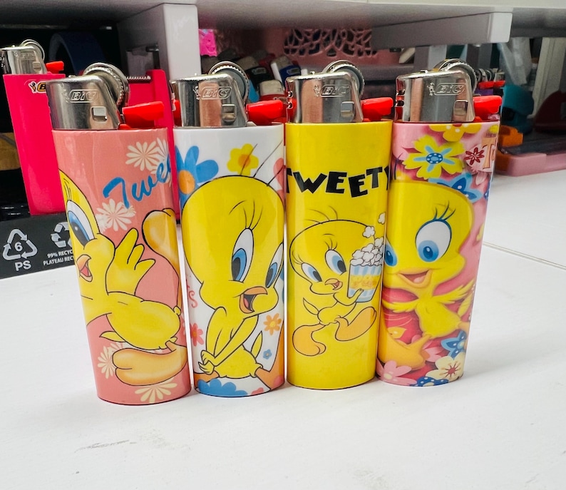 Tweety Bic Lighters! - Etsy