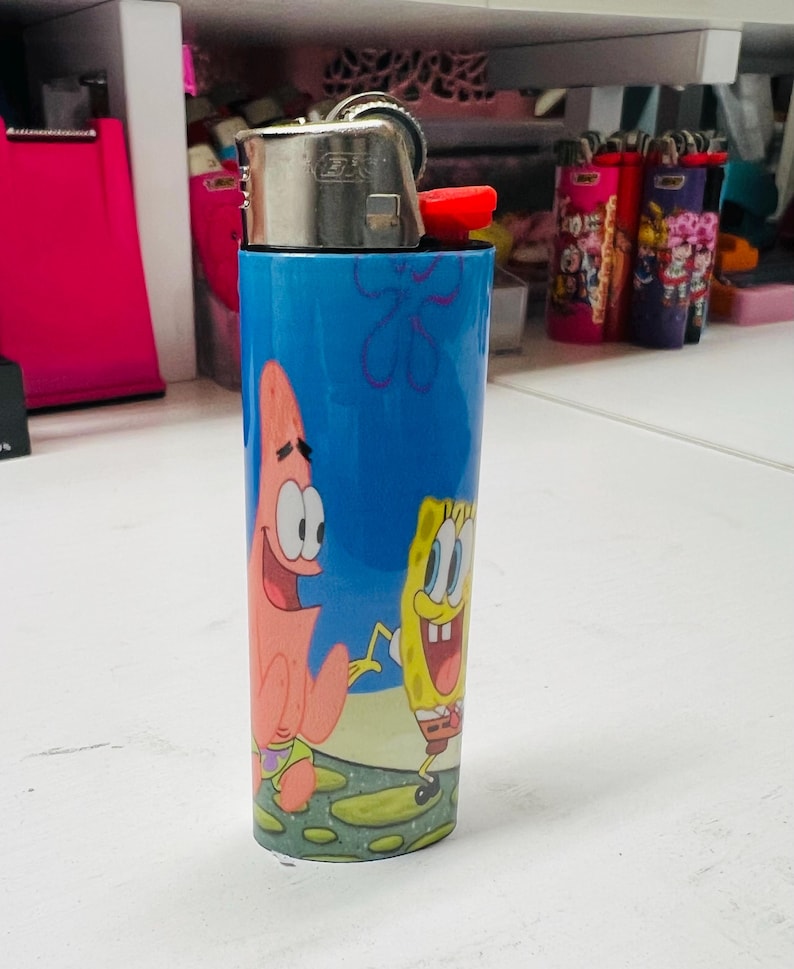 Sponge Bob Inspired Bic Lighters! - Etsy