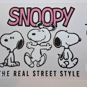 Snoopy 16 Oz Uv Dtf Wraps! - Etsy