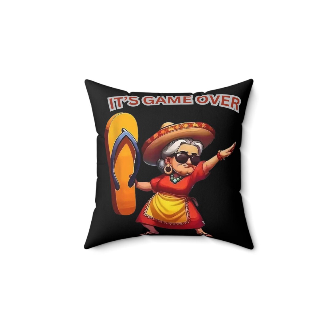 Game Over Grandma Pillow: Funny Living Room Decor - Etsy