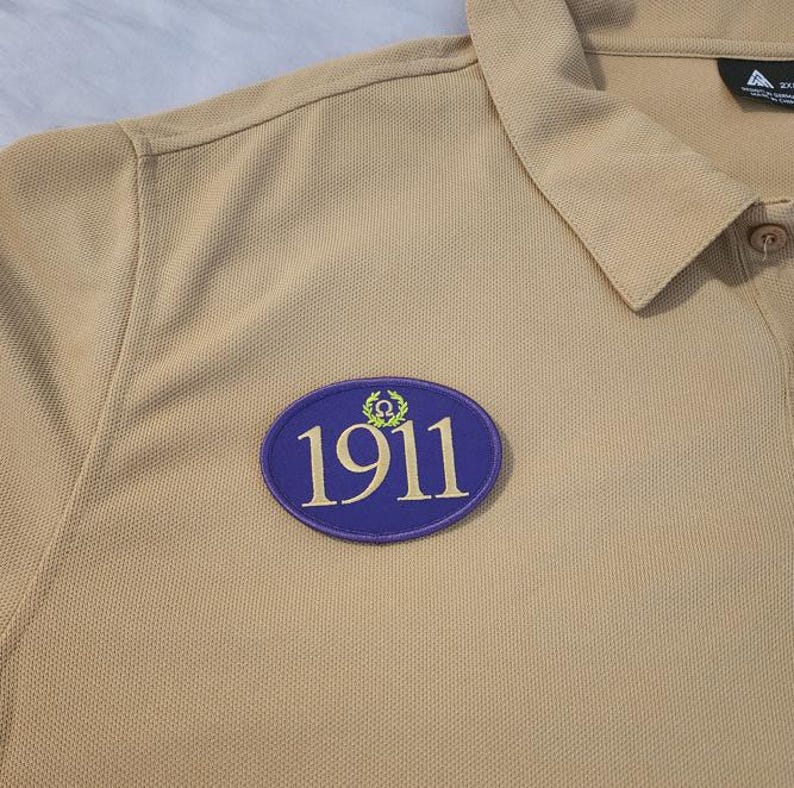 Omega Psi Phi Fraternity, Incorporated Patch (oval - 3"x2.5") - Etsy