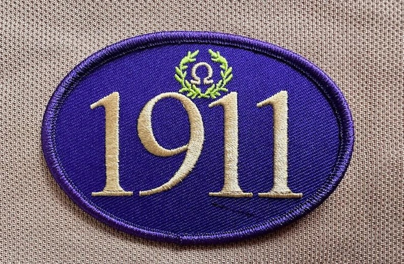 Omega Psi Phi Fraternity, Incorporated Patch (oval - 3"x2.5") - Etsy