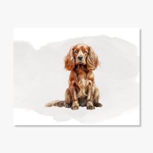 Cocker Spaniel Watercolor Illustration Note Cards Set/10 Notecards - Etsy