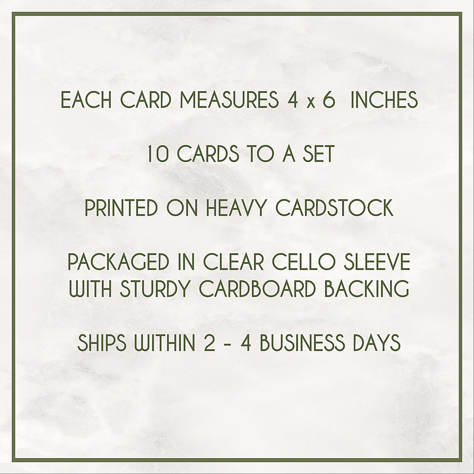 Printed Black Olive Recipe Card / Set of 10 - Etsy