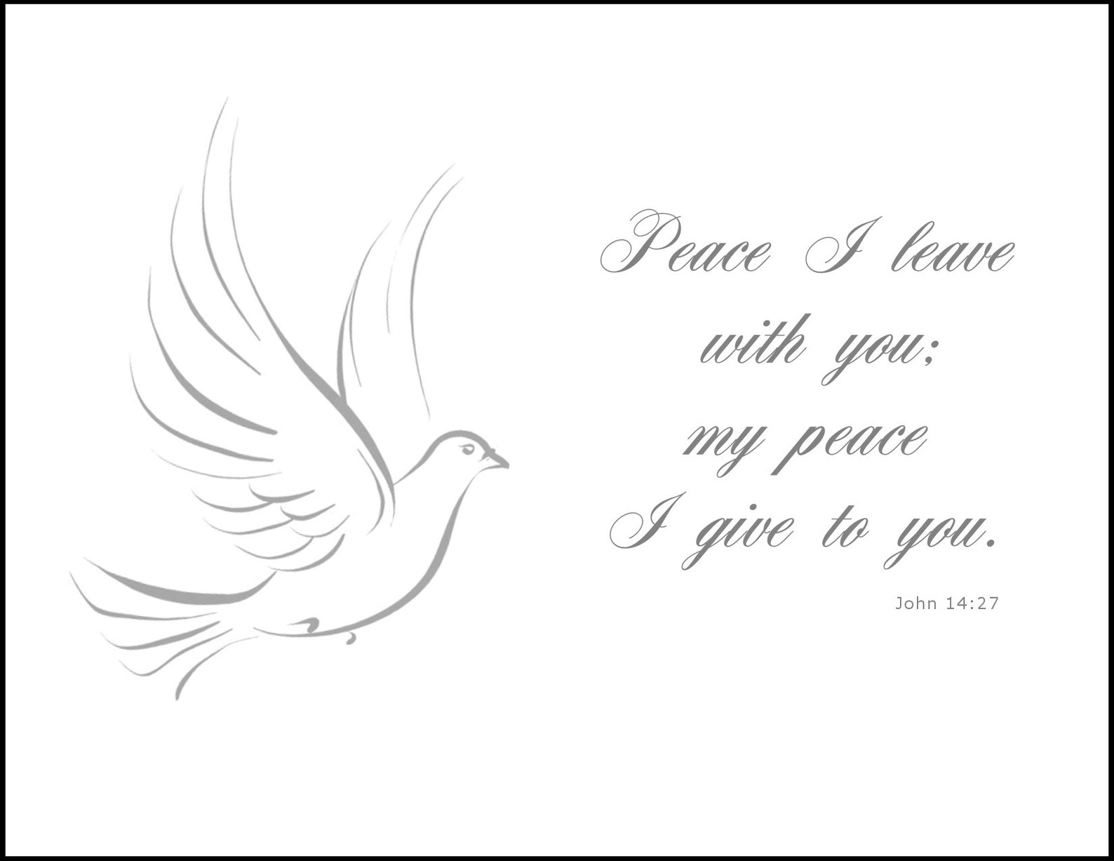 Peaceful Dove Sympathy Card/Sympathy | Etsy