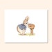 Peter Rabbit Style Note Cards/peter Rabbit at Mailbox/10 Note Set - Etsy