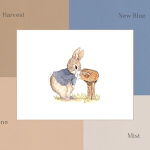 Peter Rabbit Style Note Cards/Peter Rabbit at | Etsy