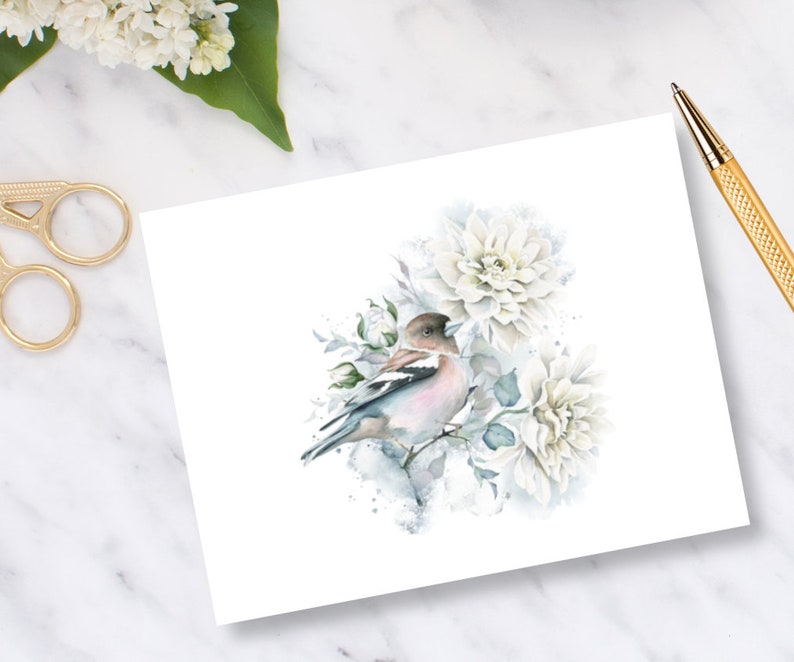 Spring Bluebird Note Cards/bluebird Notes/set of 10 Notes - Etsy