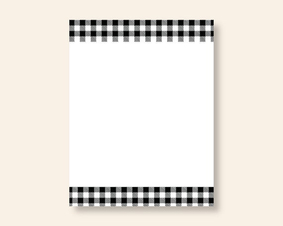 Plaid Border