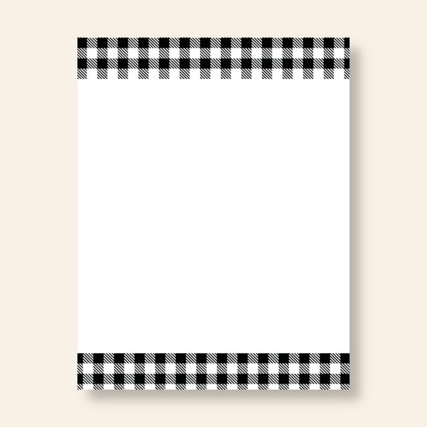Buffalo Plaid Border - Etsy