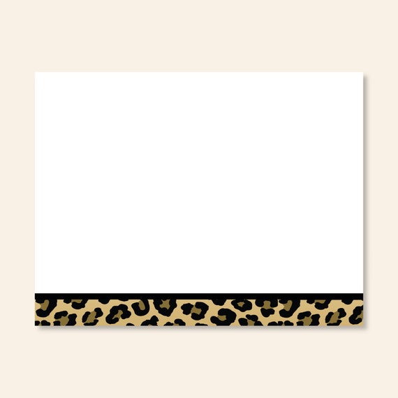 Safari Paper Border