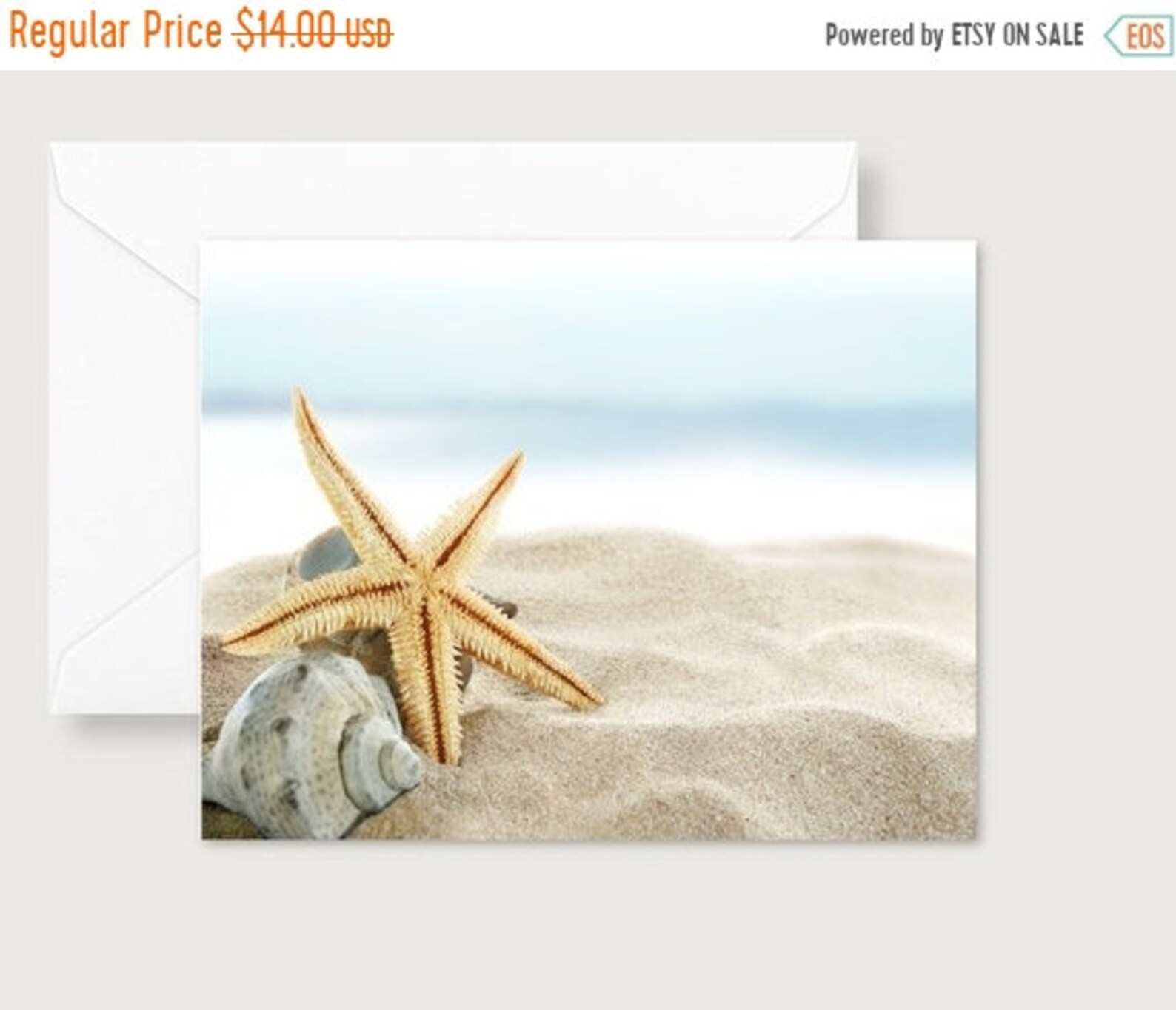 Starfish Photo Note Cards/sea Star Notes/beach Notes/shell - Etsy