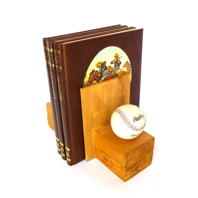 VINTAGE BASEBALL BOOKENDS - Etsy