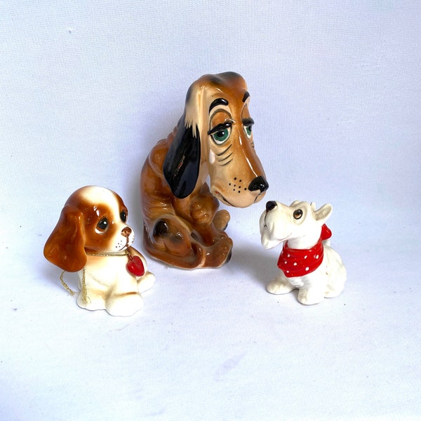 Kitsch Dog Figurine - Etsy
