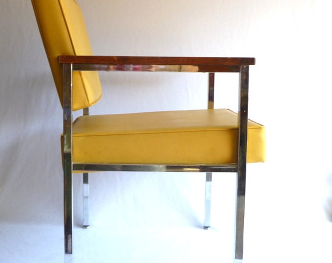 ALL STEEL CHAIR/ Mad Men Era - Etsy