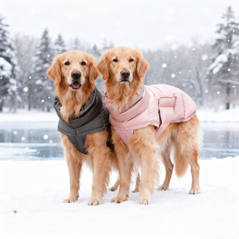 Dog Winter Vest Pink - Etsy