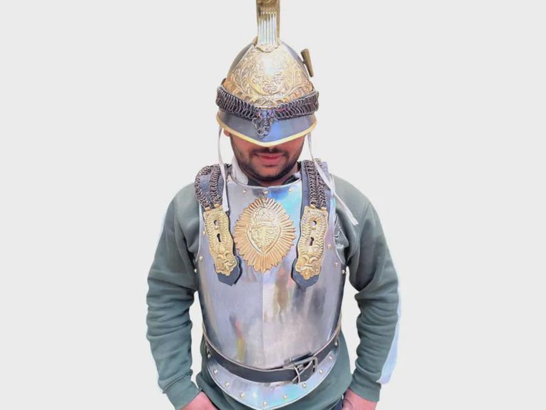 X-MAS Medieval Knight Cuirass of the French Cuirassiers 19th Century ...